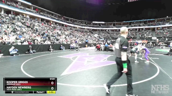 Quarterfinal - Hayden Newberg, Vista Ridge Girls vs Kooper Griggs ...