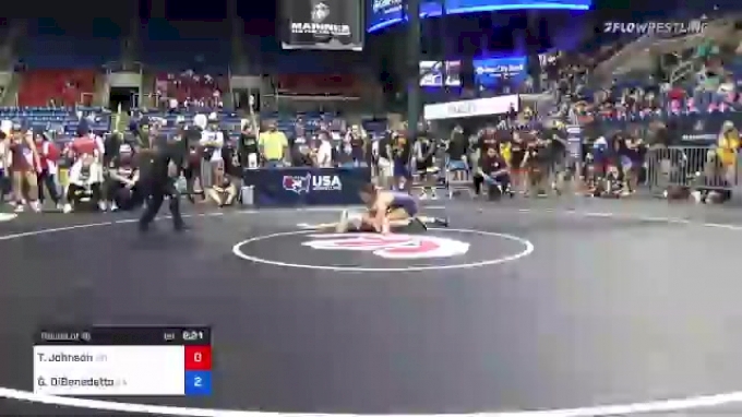 138 lbs Round Of 16 - Taylor Johnson, Missouri vs Gianna DiBenedetto ...