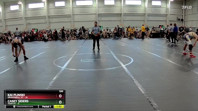 120 lbs Round 1 (6 Team) - Kai Plinski, Dragonball GT vs Casey Siders ...