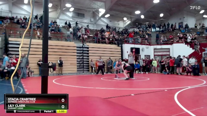 190 lbs Cons. Semi - Lily Clark, Elkhart Lions vs Stacia Crabtree ...