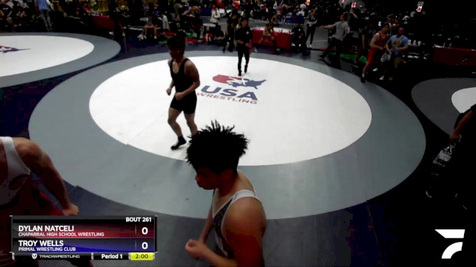 190 lbs Champ. Round 2 - Dylan Natceli, Chaparral High School Wrestling ...