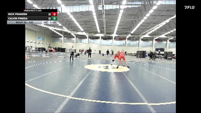 165 lbs Round 1 - Nick Franzen, Sacred Heart vs Calvin Pineda, Sacred Heart