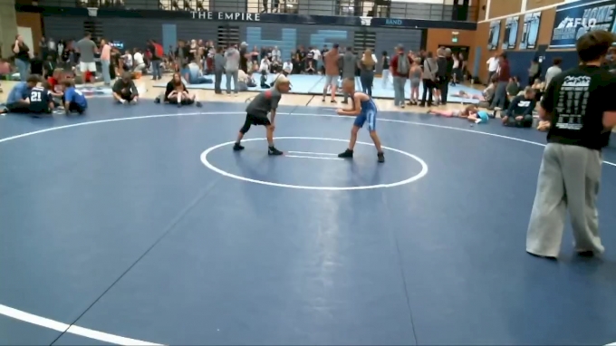 62-66 lbs Round 2 - Ryot Wolford, WEBER WARRIOR WRESTLING vs Brecken ...