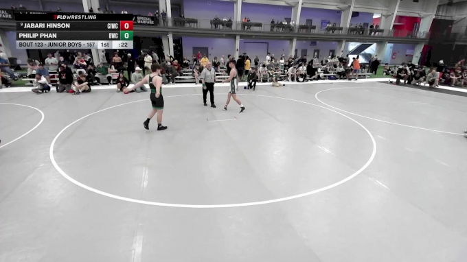 Junior Boys - 157 lbs Champ. Round 1 - Jackson McDaniel, Betterman ...