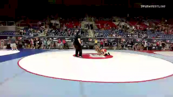 100 lbs Consi Of 16 #2 - Eric Casula, Oklahoma vs Hudson Loges, Nebraska