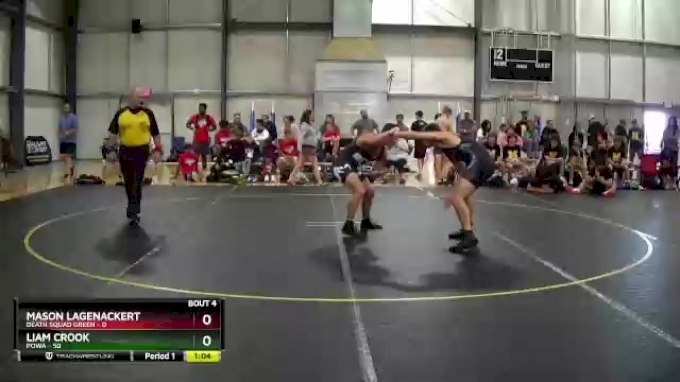 170 lbs Round 2 (6 Team) - Liam Crook, POWA vs Mason Lagenackert, Death ...
