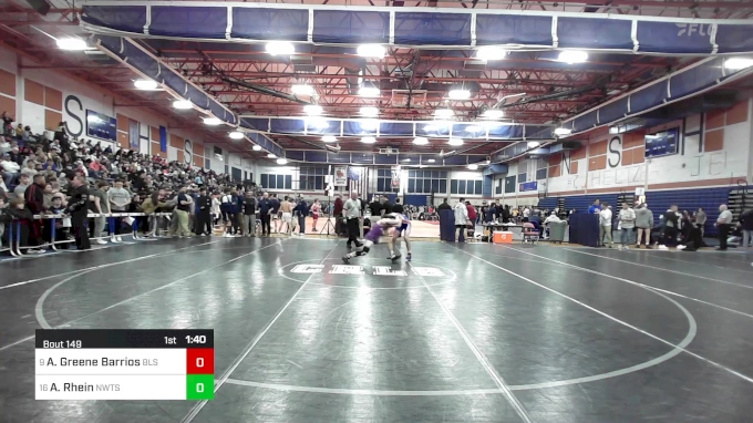132 lbs Consi Of 8 #1 - Alexander Greene Barrios, Boston Latin vs Alex ...