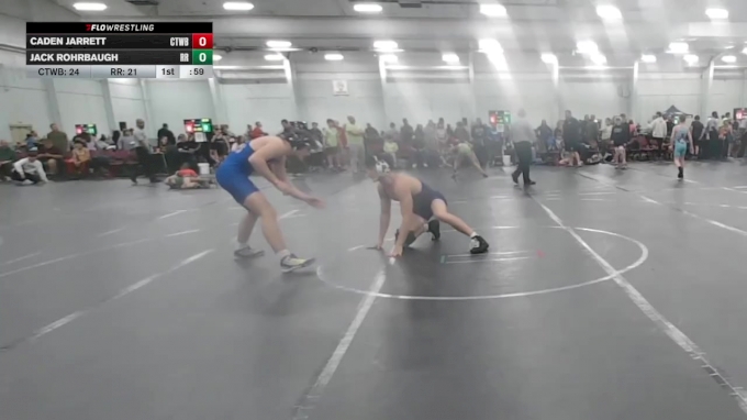 150 lbs Round 6 (10 Team) - Caden Jarrett, CHWHALE Blue vs Jack ...
