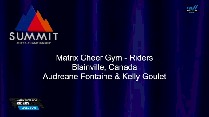 Matrix Cheer Gym - Riders [2025 L3 U16 Semis] 2025 The Summit