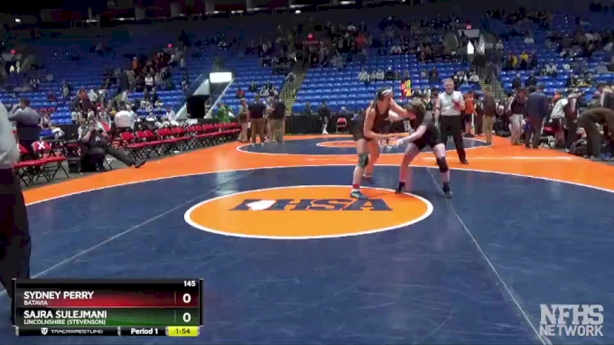 145 lbs Semifinal - Sajra Sulejmani, Lincolnshire (Stevenson) vs Sydney ...