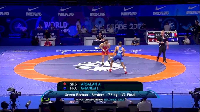 72 kg 1/2 Final - Ali Feizollah Arsalan, Serbia vs Ibrahim Mahmoud ...