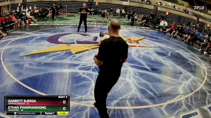 107 lbs Round 2 (4 Team) - Ethan Phanmanivong, Shakopee vs Garrett ...