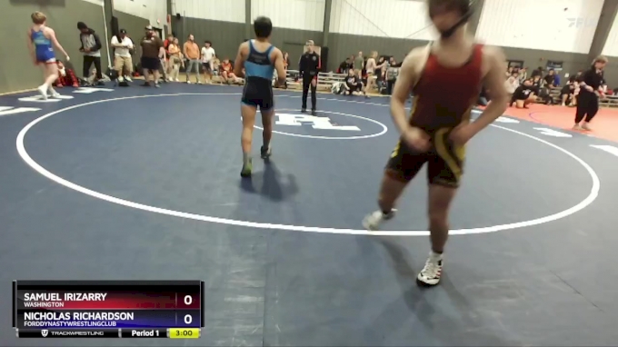 144 lbs Semifinal - Samuel Irizarry, Washington vs Nicholas Richardson ...