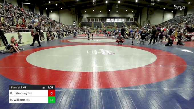 60 lbs Consi Of 8 #2 - Braxtyn Helmburg, The Storm Wrestling Center vs ...