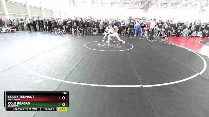 132 lbs Cons. Round 3 - Colby Tennant, West Field vs Cole Reagan, Herriman