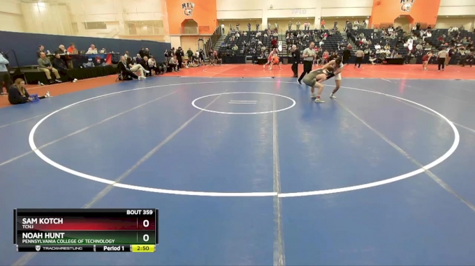 141 lbs 7th Place Match - Sam Kotch, TCNJ vs Noah Hunt, Pennsylvania ...