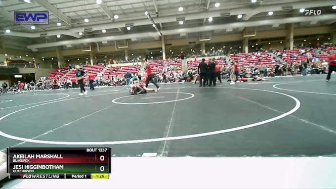 115 lbs Semifinal - Jesi Higginbotham, Hutchinson vs Akeilah Marshall ...
