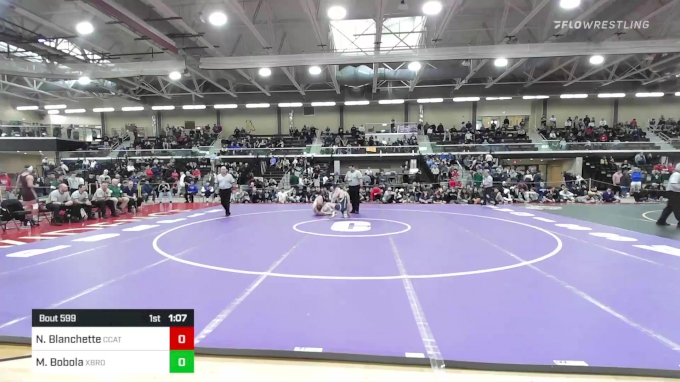 160 lbs Final - Nathan Blanchette, Central Catholic vs Michael Bobola ...