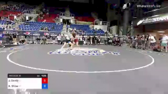 152 lbs Round Of 32 - Jacob Gandy, Washington vs Kaleb Shine, Montana