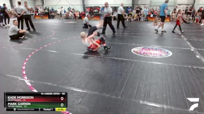 85 lbs Round 3 - Kade Morrison, Beastworks vs Mark Garren, Tifton Rogue