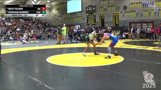 116 lbs Cons. Round 1 - Donovan Ramirez, Granite Oaks Middle School vs ...