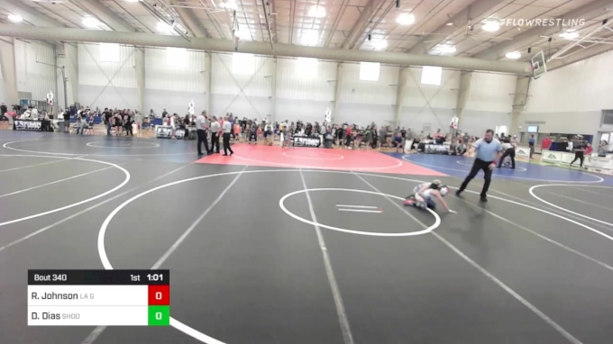 57 lbs Rr Rnd 3 - Ryker Johnson, La Grande Mat Club vs Dash Dias, Shootbox