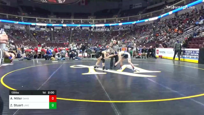 138 lbs Prelims - Ayden Miller, Cambridge Springs vs Zach Stuart, Lake ...