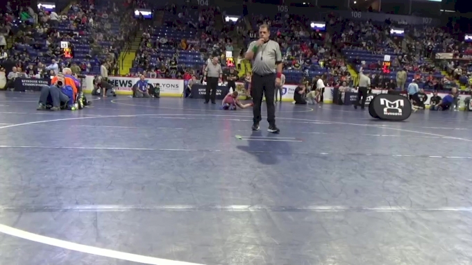 110 lbs Consy 4 - Carter Crivellaro, Crestwood vs George Skripko, Blue ...