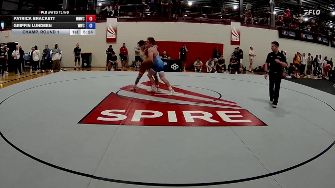 72 kg Champ. Round 1 - Patrick Brackett, Mile High Wrestling Club vs ...