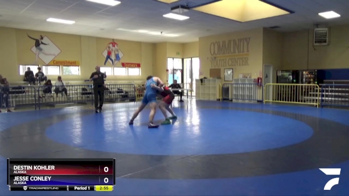 82kg/180.8lbs Semifinal - Destin Kohler, Alaska vs Jesse Conley, Alaska