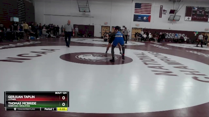 157 lbs Cons. Round 3 - Gerjuan Taplin, Luther vs Thomas Mcbride ...