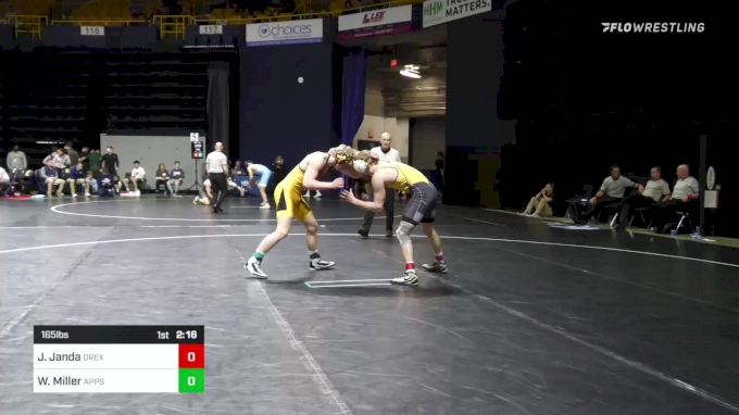 165 lbs Consi Of 16 #1 - Jack Janda, Drexel vs Will Miller, Appalachian ...