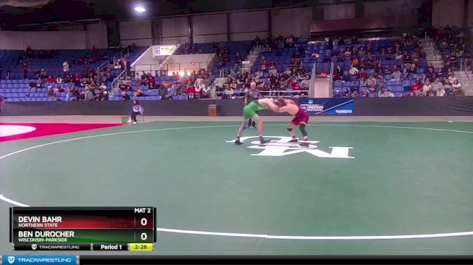 157 lbs Semifinal - Ben Durocher, Wisconsin-Parkside vs Devin Bahr ...
