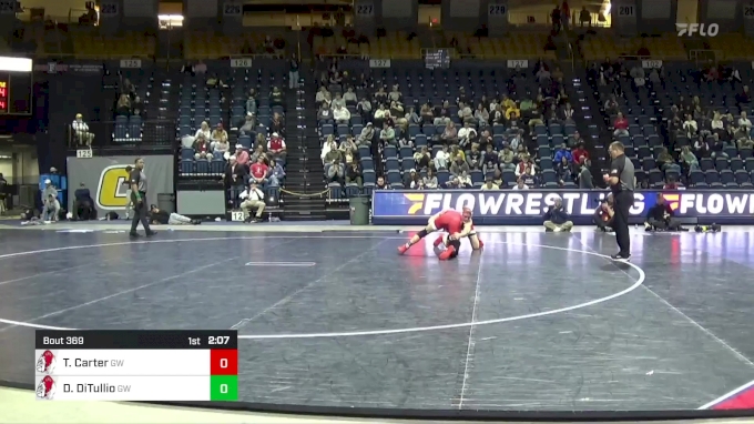 141 lbs Consi Of 8 #2 - Todd Carter, Gardner-Webb vs Dominic DiTullio ...