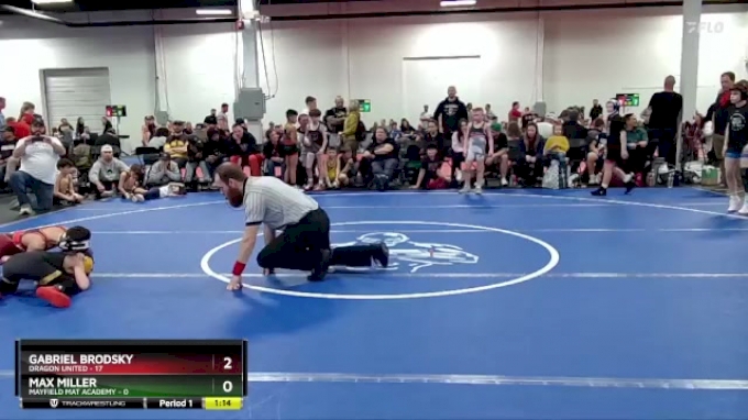64 lbs Round 4 (8 Team) - Gabriel Brodsky, Dragon United vs Max Miller ...