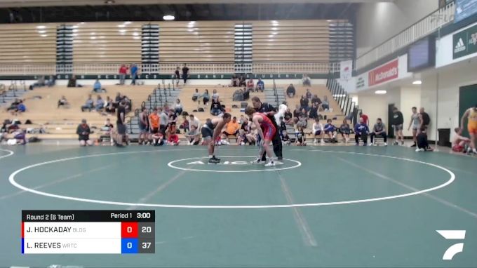 132 lbs Round 2 (6 Team) - JAKE HOCKADAY, BROWNSBURG/LEGENDS OF GOLD vs ...