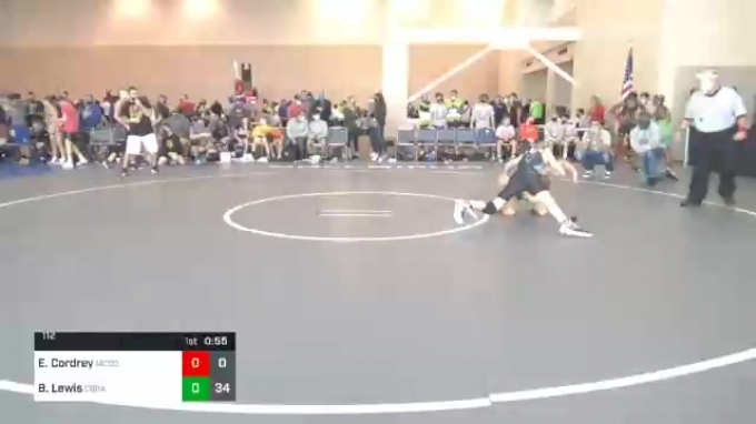 112 lbs Prelims - Evan Cordrey, McDonald Wrestling Academy vs Beau ...