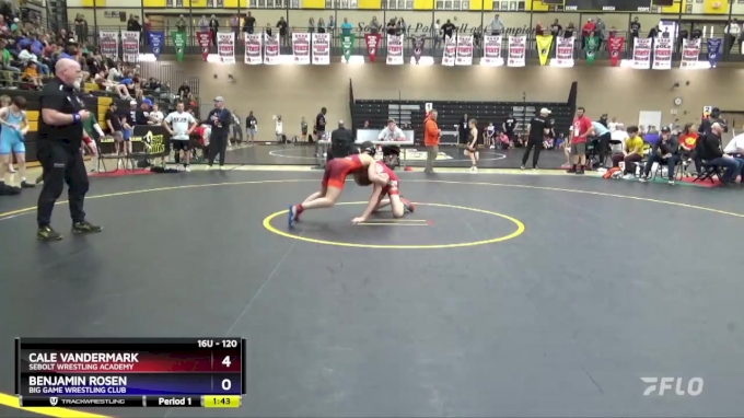 120 lbs Quarterfinal - Cale Vandermark, Sebolt Wrestling Academy vs ...