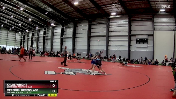 119 lbs Champ. Round 1 - Khloe Wright, Queen Bees Wrestling Club vs ...