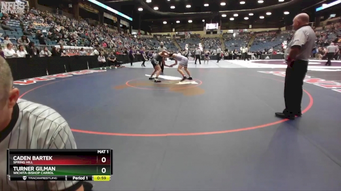 5A-175 lbs Cons. Round 1 - Turner Gilman, Wichita-Bishop Carrol vs ...