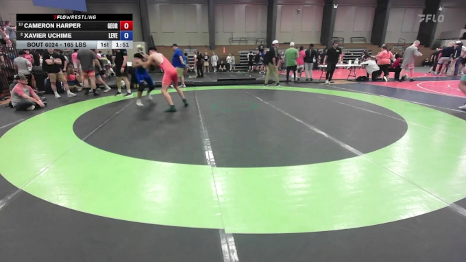 165 lbs Quarterfinal - Cameron Harper, Georgia vs Xavier Uchime, Level ...