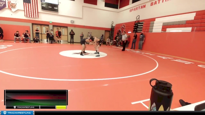 145 lbs Champ. Round 2 - Caden Johnson, Omak vs Jaden Wesselius, Zillah