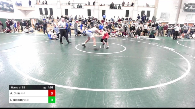 144 lbs Round Of 32 - Anderson Dinis, New Bedford vs Ibrahim Yacouty ...