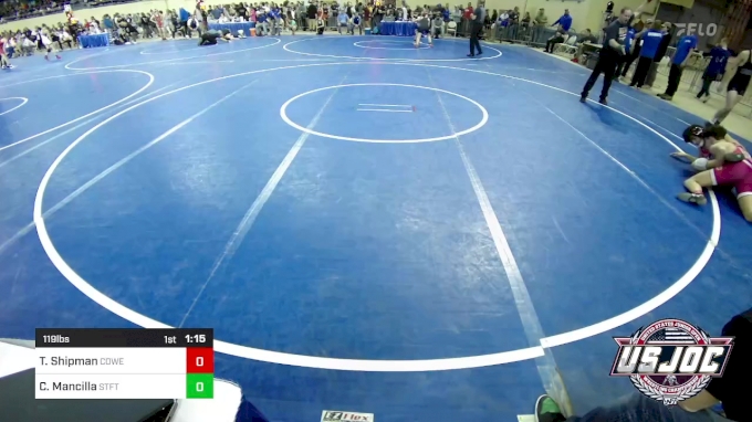 119 lbs Round Of 32 - Toby Shipman, Coweta Tiger Wrestling vs Chris ...