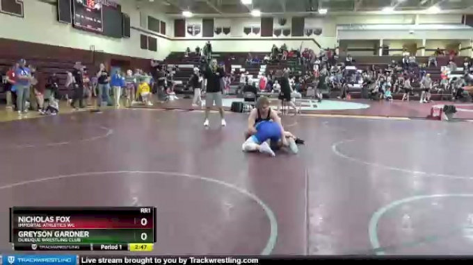 J-7 lbs Rr1 - Nicholas Fox, Immortal Athletics WC vs Greyson Gardner ...