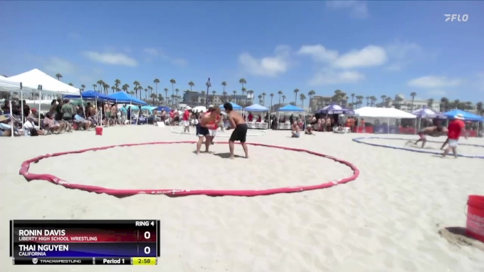 183-195 lbs Round 2 - Thai Nguyen, California vs Ronin Davis, Liberty ...