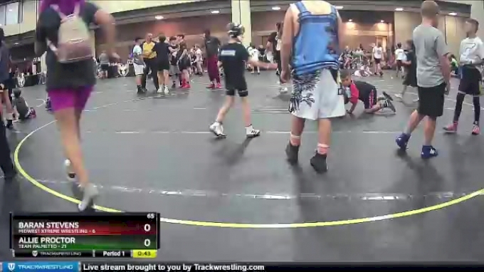 65 lbs Round 3 (6 Team) - Allie Proctor, Team Palmetto vs Baran Stevens ...