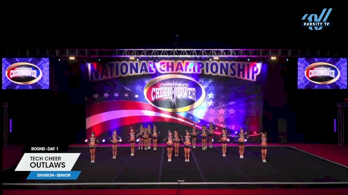 Tech Cheer - Outlaws [2024 L4 Senior Day 1] 2024 Cheer Power Southern ...