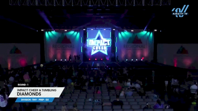Impact Cheer & Tumbling - Diamonds [2024 L1.1 Tiny - PREP - D2 1] 2024 ...