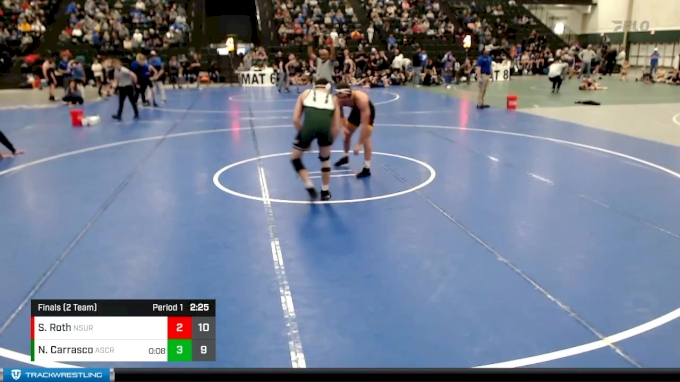 165 lbs Finals (2 Team) - Nico Carrasco, Adams State Reserve vs Spencer ...